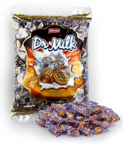 Dr. Milk Caramel Candy 1000 g (1 Bag) - Walmart.com