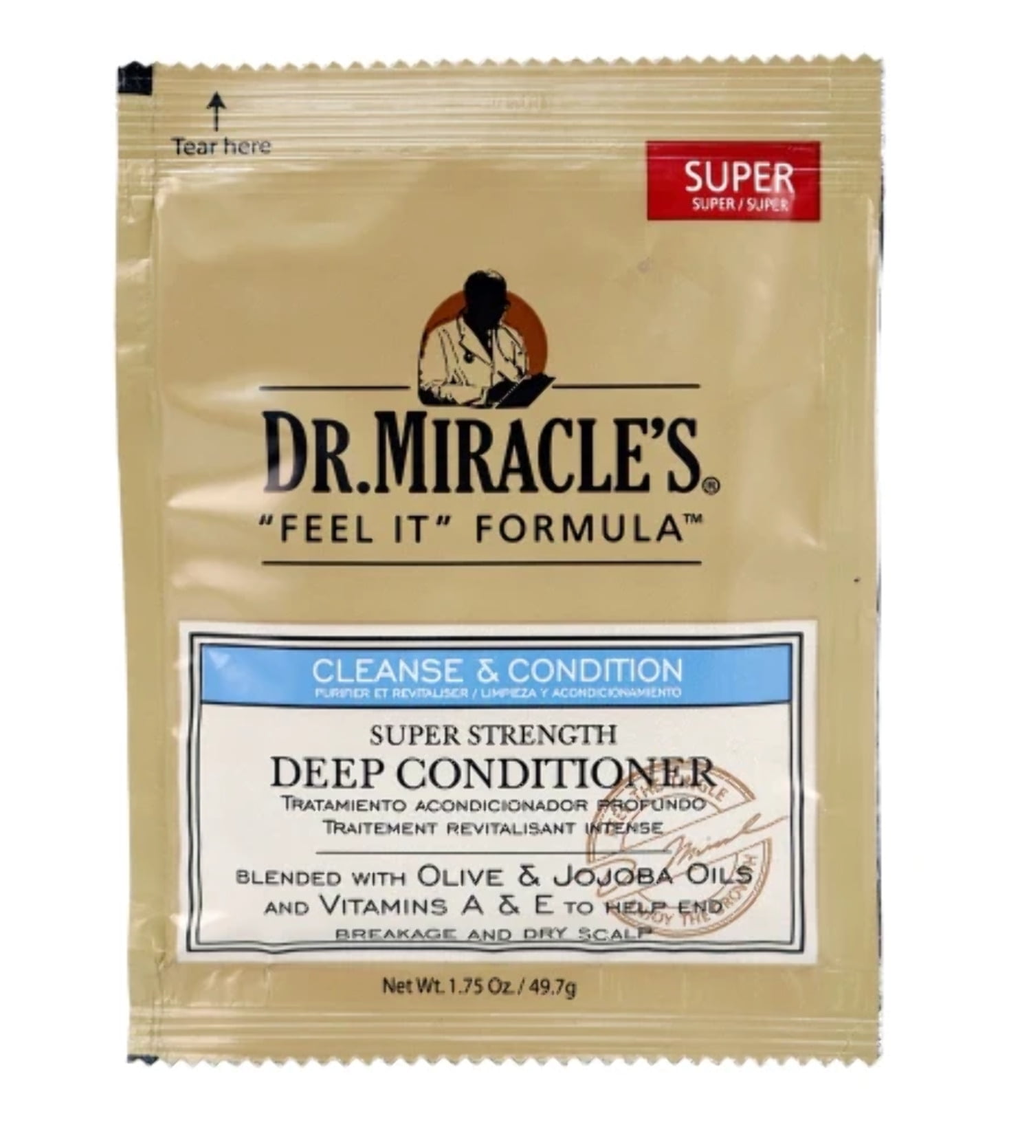 Dr. Miracle's Feel it Formula Deep Conditioning Treatment, 1.75 oz ...