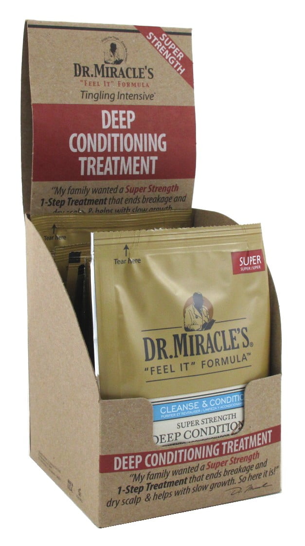 Dr. Miracles Deep Conditioning Super Strength Packette 1.75 Ounce (12 ...