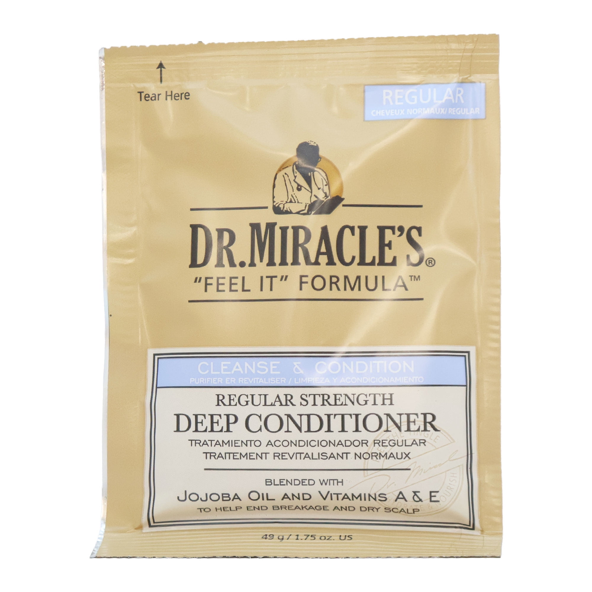 Dr.Miracles Deep Conditioning Treatment Regular, 1.75 Oz, Pack of 3 ...