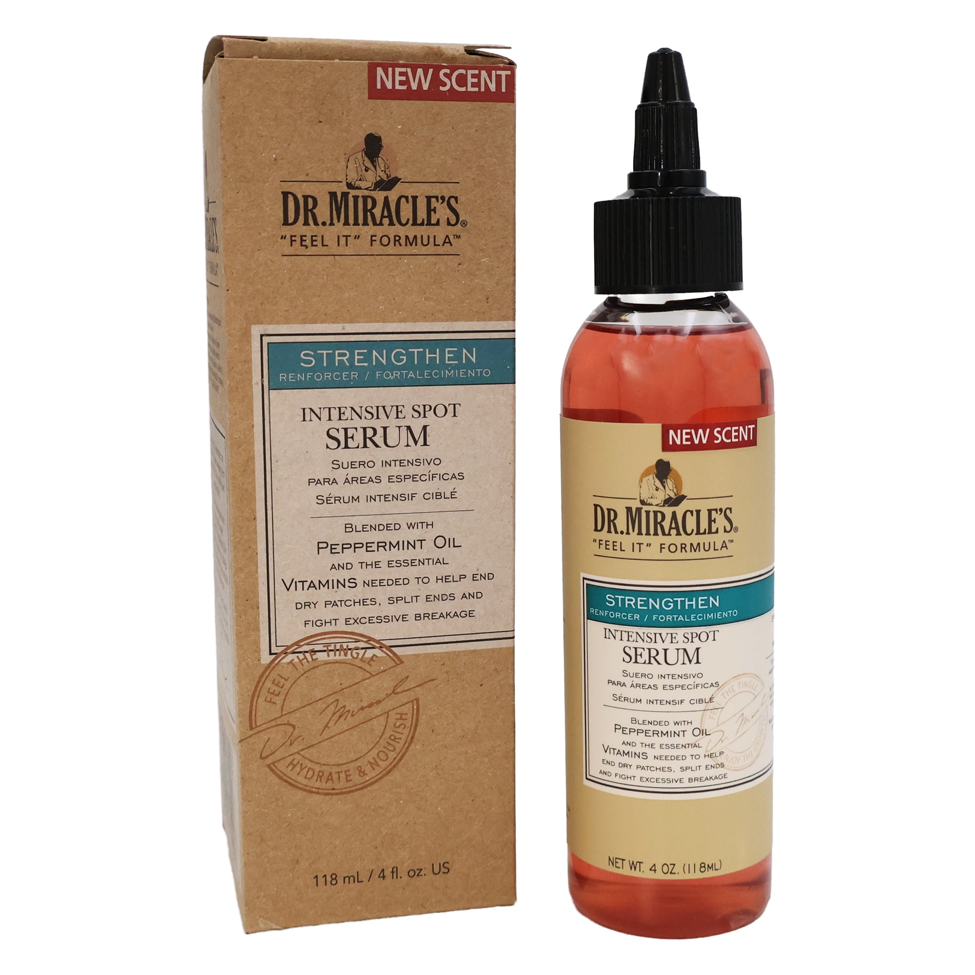 Dr.Miracles Hair Meds Intensive Spot Serum, 4 Oz. - Walmart.com