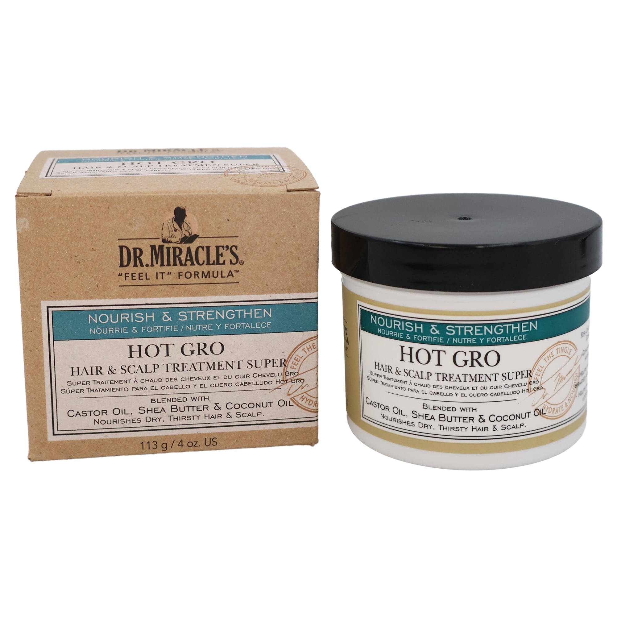 Dr.Miracles Nourish Strengthen Hot Gro Hair And Scalp Treatment Super ...