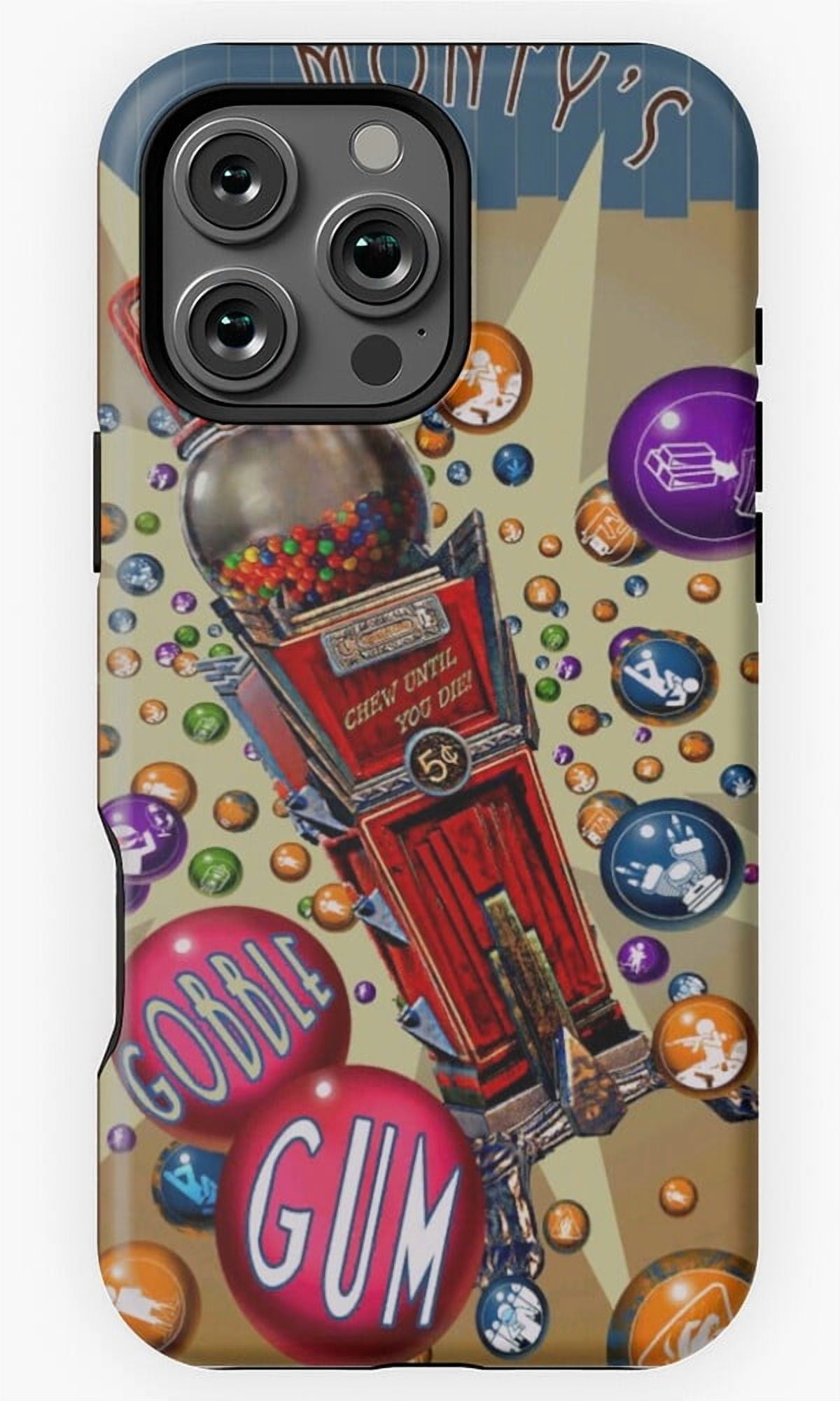 Dr Montys Gobblegum Gamer Fan Art Phone Case for iPhone 16 15 14 13 12 ...
