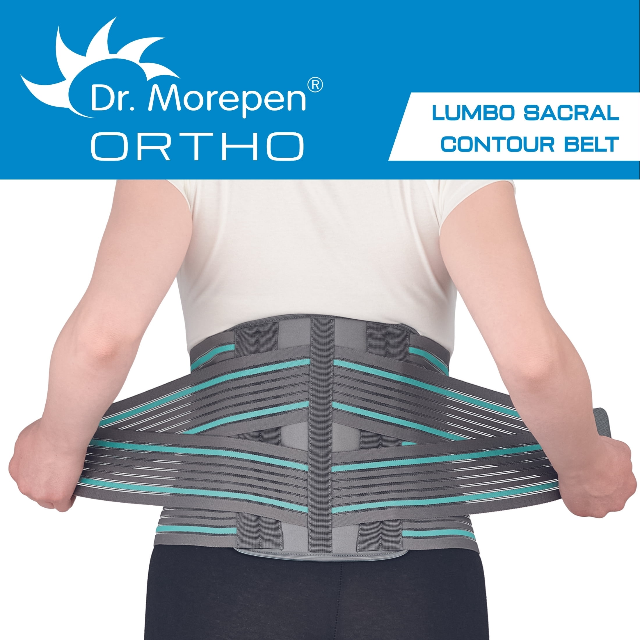 Dr. Morepen Lumbo Sacral Contour Belt Model LS-01-M - Walmart.com