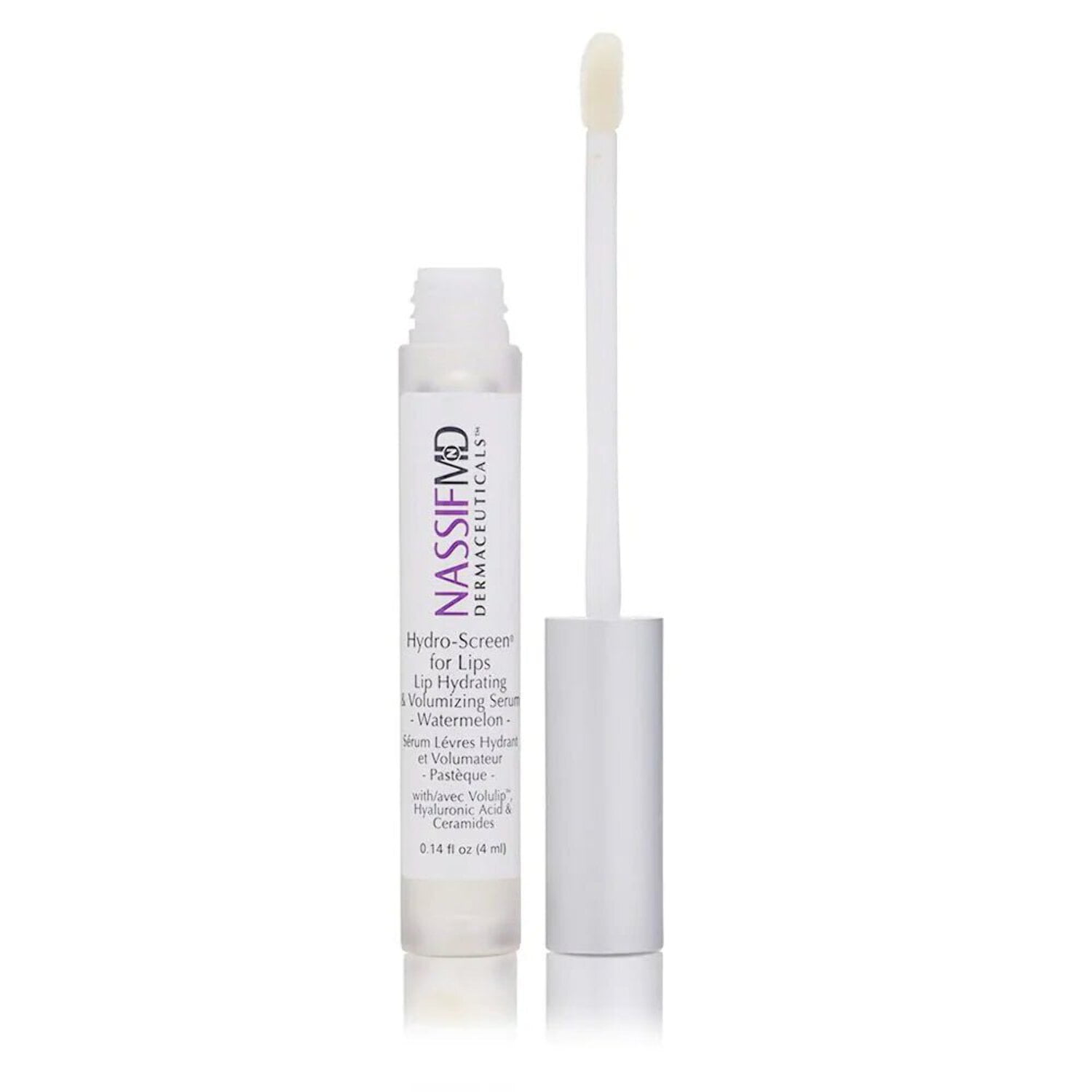 NassifMD Hydro-Screen Lip Oil Serum for Hydrated, Softened, Fuller Lips ...