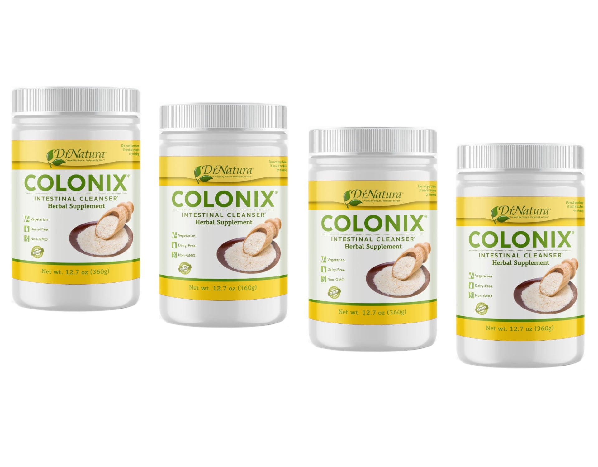 Dr. Natura Colonix Intestinal Cleanser Herbal Supplement Powder, 12.7 ...
