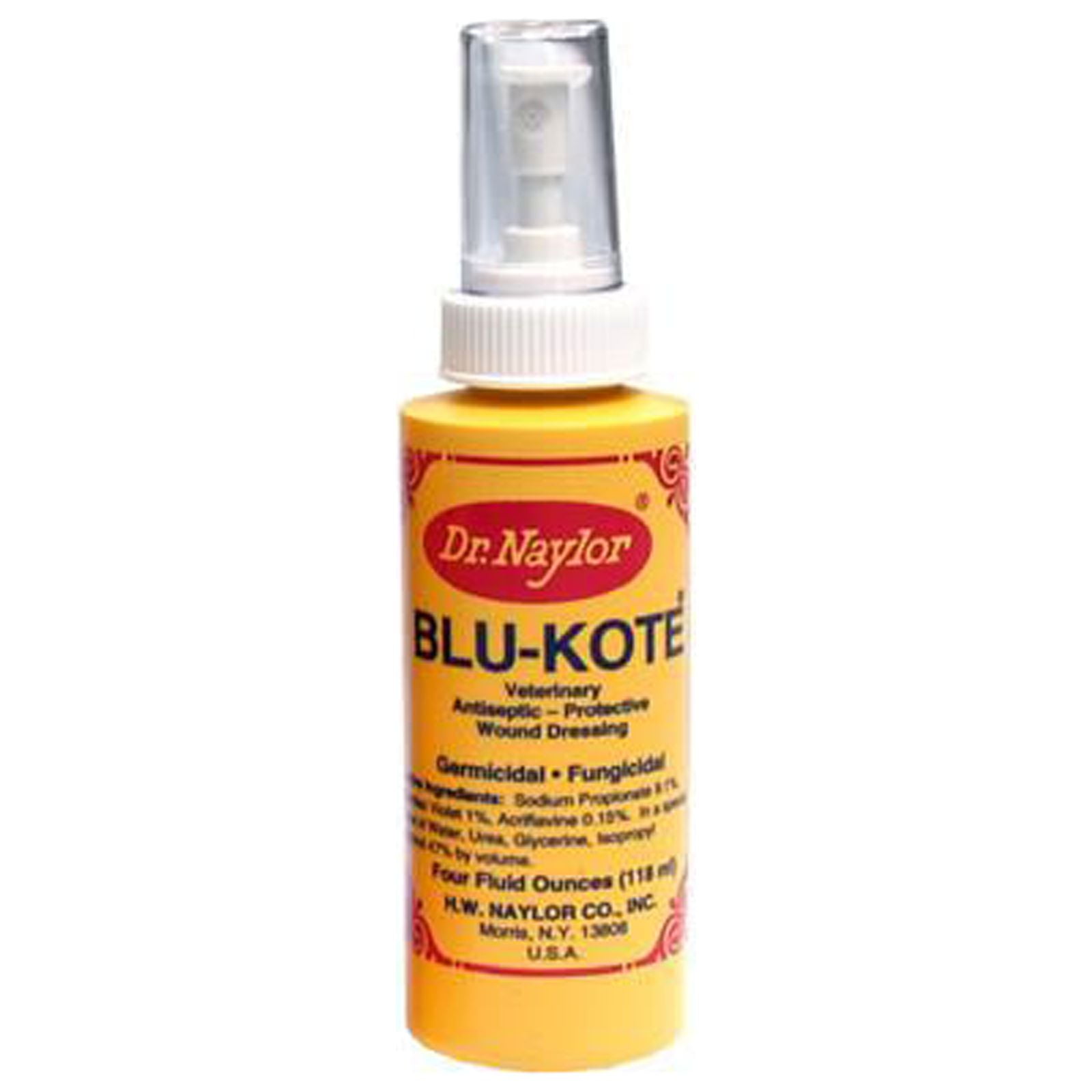 Dr. Naylor BKP Blu-Kote Vetinary Antiseptic, 4-oz. Pump - Quantity 12 ...