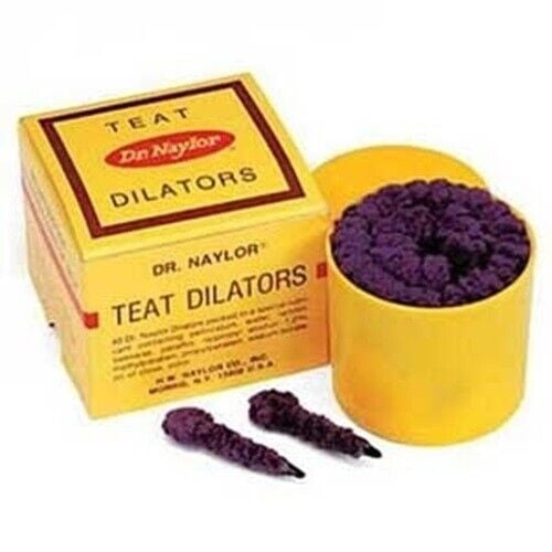 Dr. Naylor DIL 40-Count Pack of Dairy Cattle Goat & Sheep Teat Dilators ...