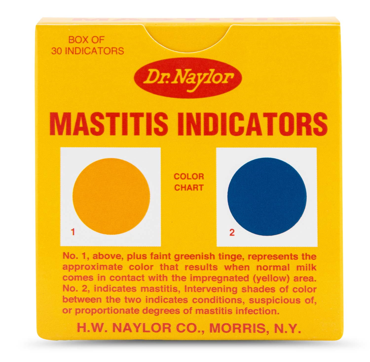 Dr. Naylor Mastitis Milk Indicators, 30 Count - Walmart.com