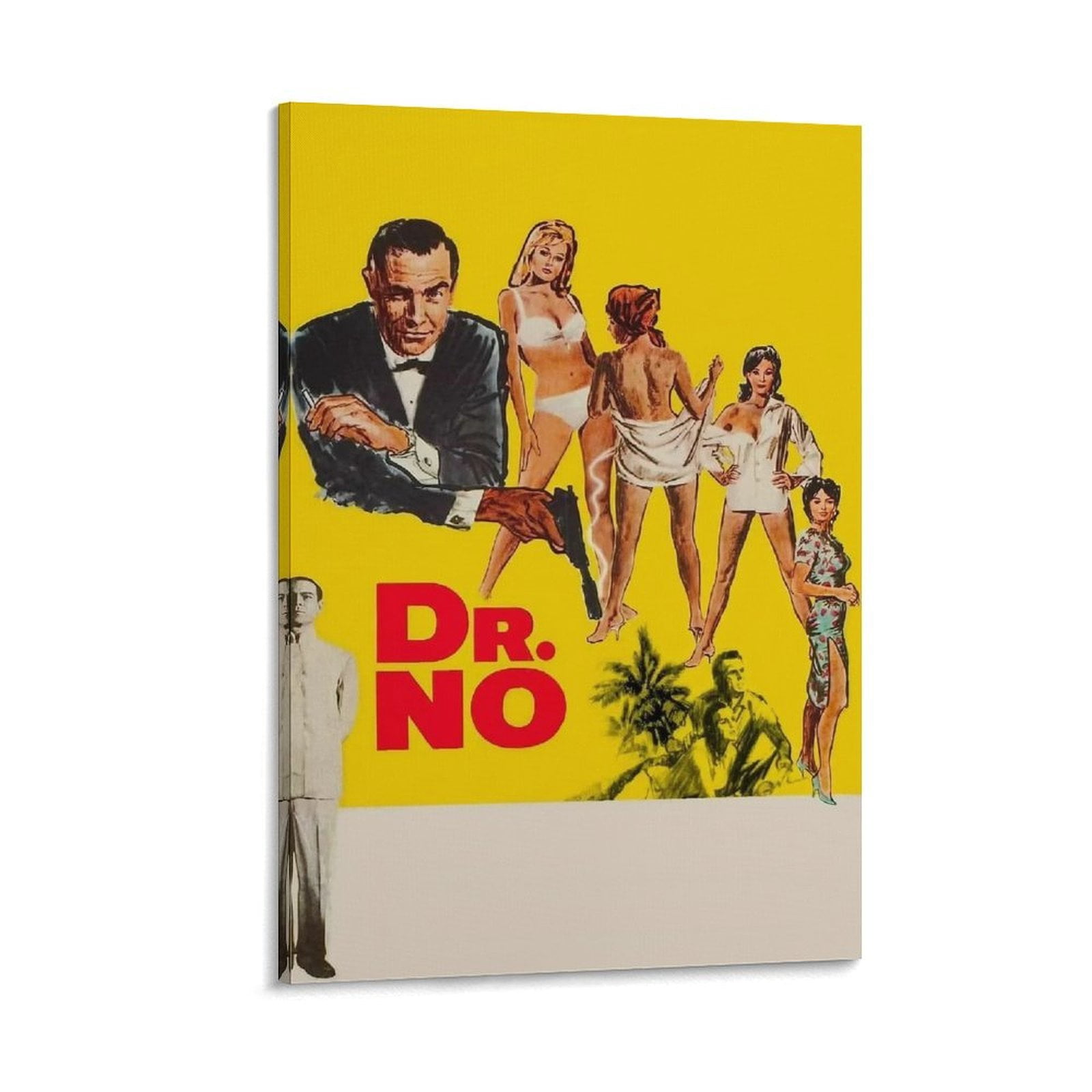 Dr. No James Bond Movie Poster Print 3 (6) Posters Wall Art Painting ...