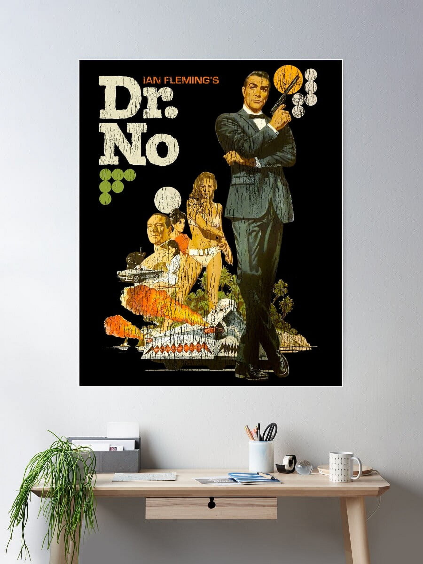 Dr No Worn Out Poster Dks Poster Wall Art, Modern Wall Decor For Living ...