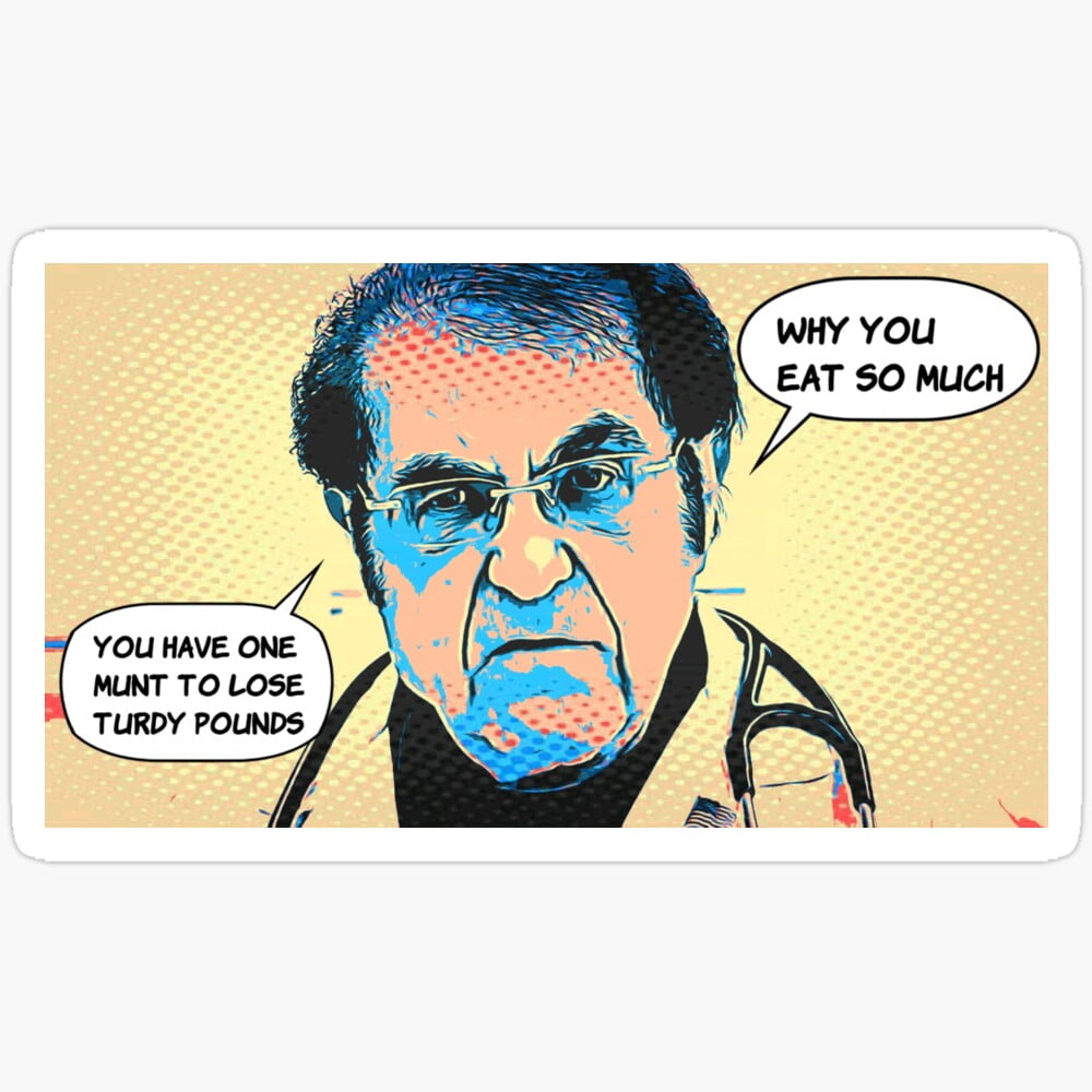 Dr Nowzaradan Sticker Pop Art Sticker Phone Decal Water Bottle Stickers ...