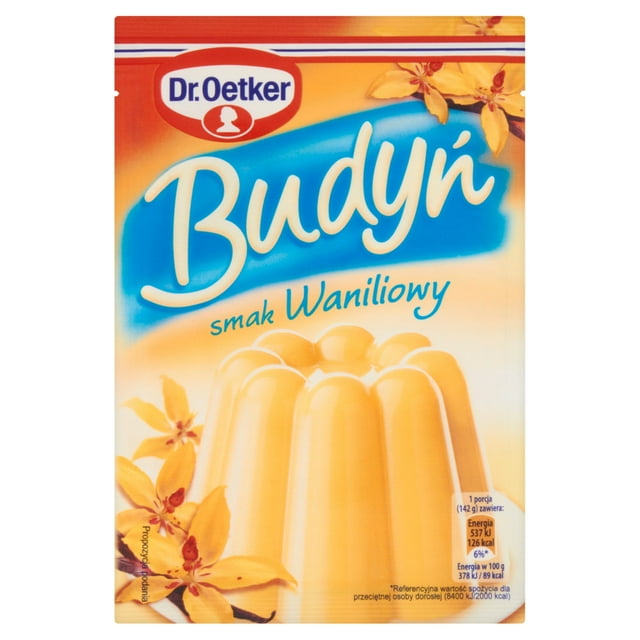 Dr. Oetker Budyn Waniliowy Vanilla Pudding 40g Packet (5-Pack ...