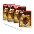 Dr. Oetker Double Chocolate Mousse Supreme Instant Mix, 4.2 Oz. X 4 ...