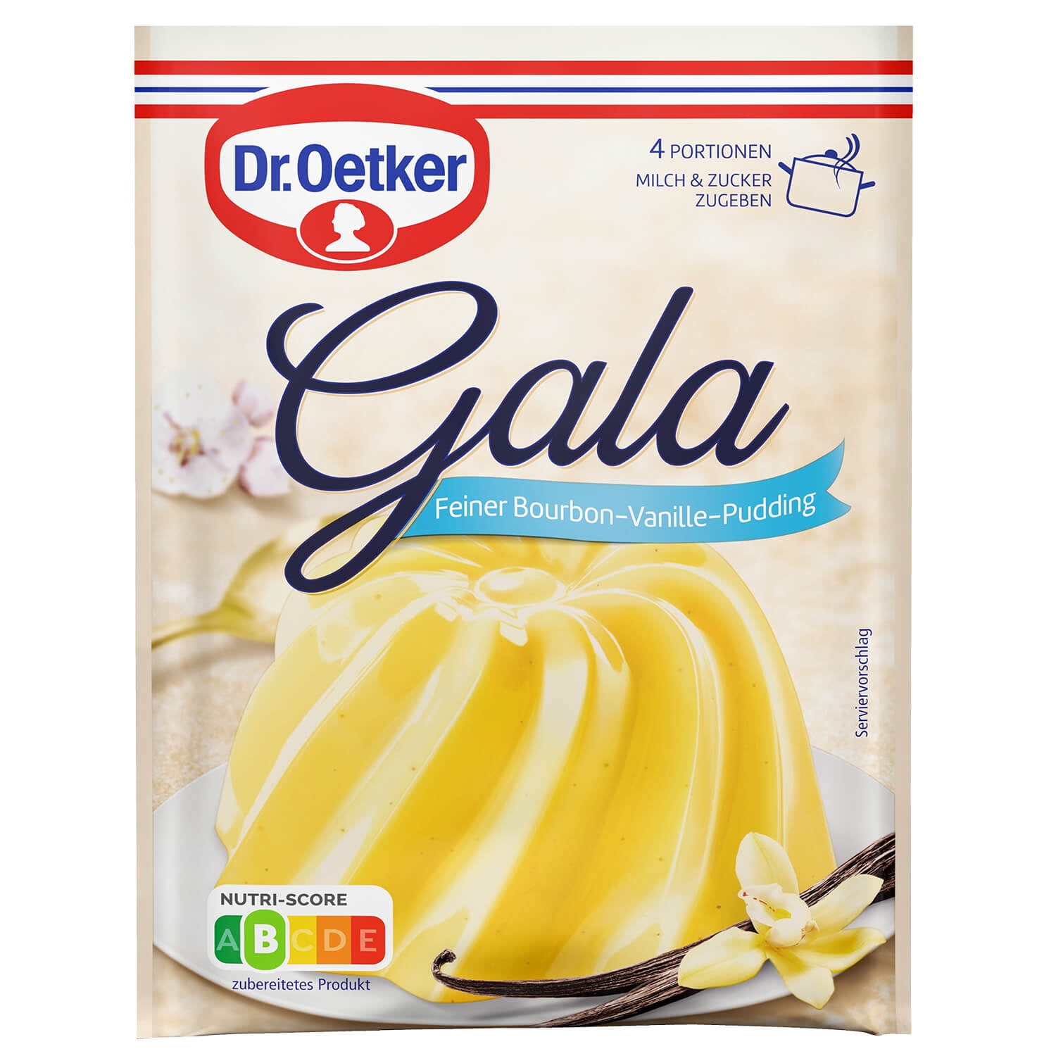Dr. Oetker GALA pudding BOURBON VANILLA flavor -Pack of 3-Made in ...