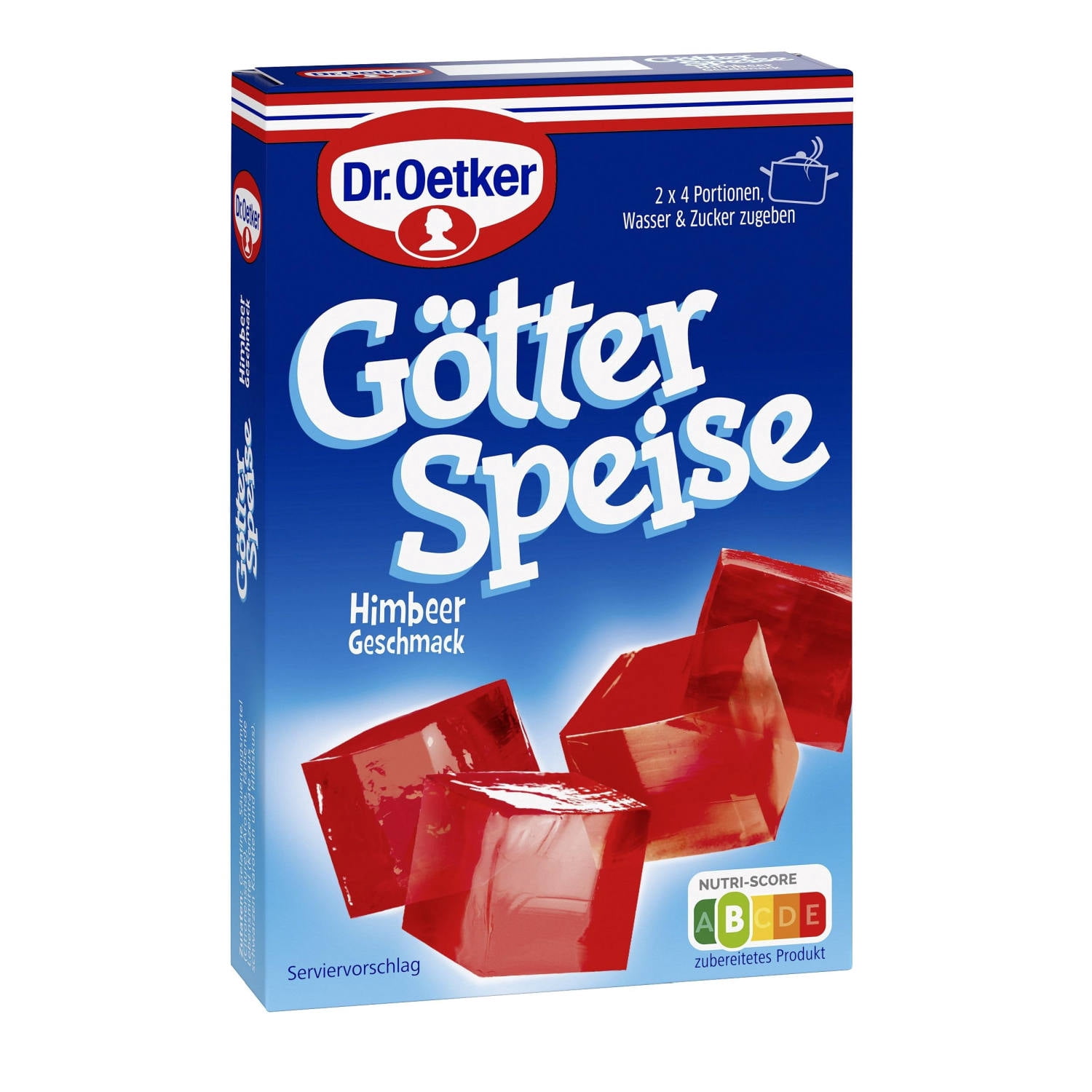 Dr. Oetker Gotter Speise jello RASPBERRY flavor ( Himbeer) - Walmart.com