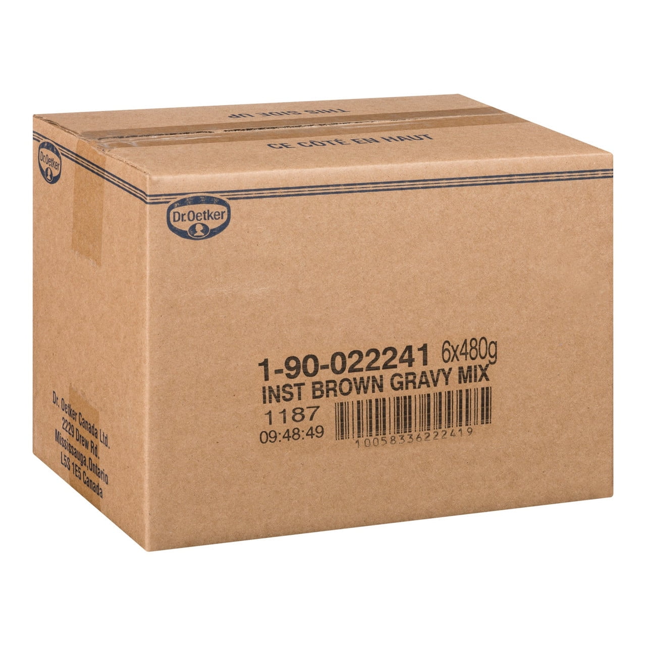 Dr. Oetker Instant Brown Gravy Mix, Gluten Free | 480G/Unit, 6 Units ...