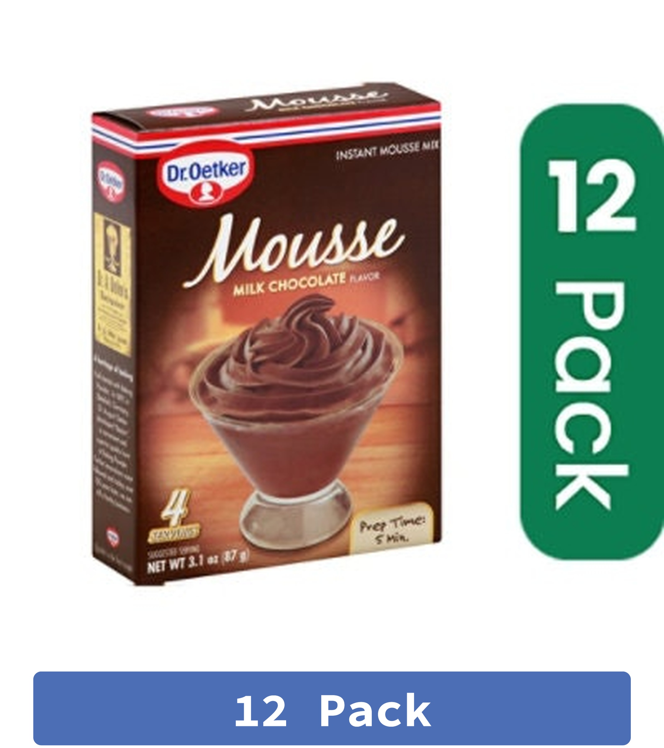 Dr. Oetker Mousse Supreme Chocolate Milk 3.1 oz (Pack Of 12) - Walmart.com
