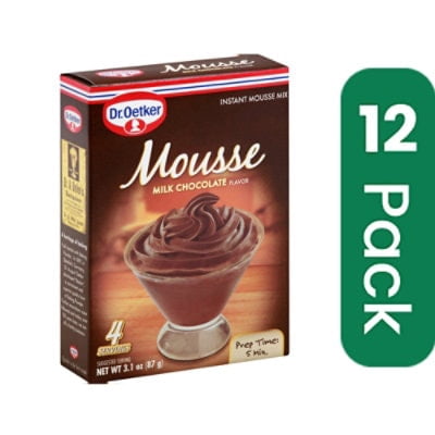 Dr. Oetker Mousse Supreme Chocolate Milk 3.1 oz (Pack Of 12) - Walmart.com