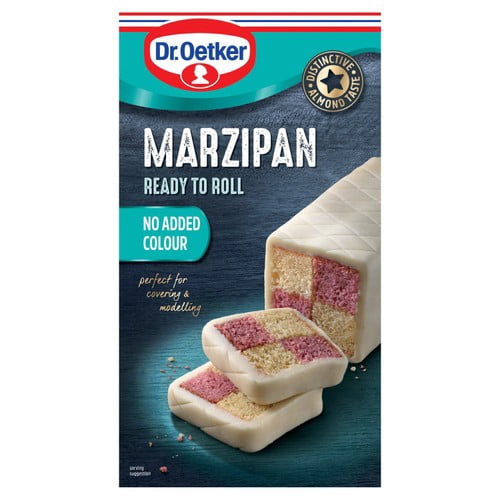 Dr. Oetker Ready to Roll Natural Marzipan 454g, British Import (Pack of ...