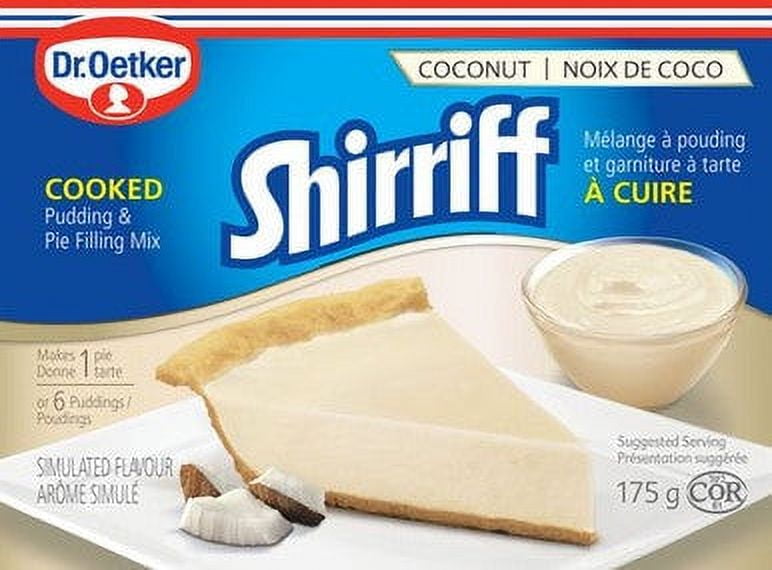 Dr. Oetker Shirriff Coconut Pudding and Pie Filling 175g (Imported from ...