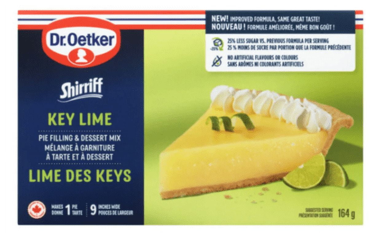 Dr. Oetker Shirriff Pie Filling & Dessert Mix Key Lime 164g - Walmart.com