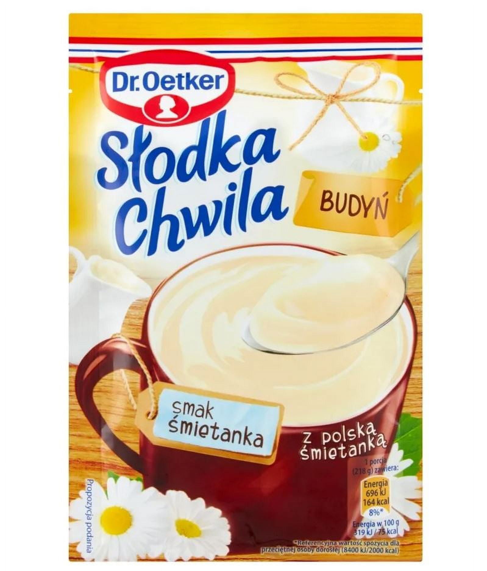 Dr Oetker Slodka Chwila Budyn Smak Smietanka Cream Pudding Mix 43g/1 ...