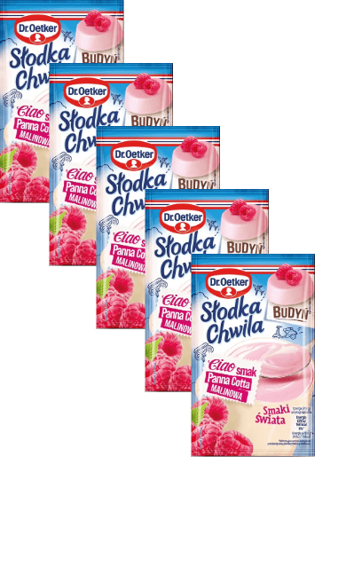 Dr. Oetker Slodka Chwila instant pudding PANNA COTA Raspberry - Walmart.com