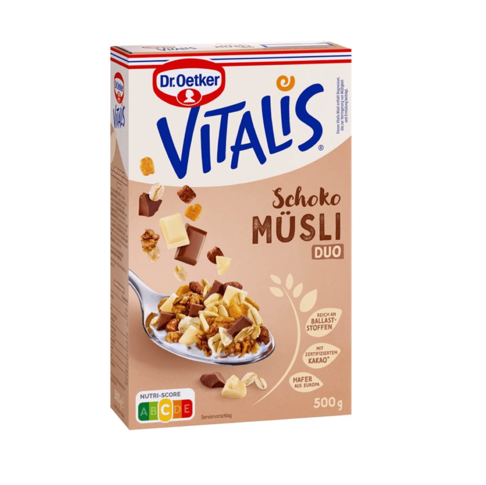 Dr. Oetker Vitalis Schoko Duo Muesli - Walmart.com