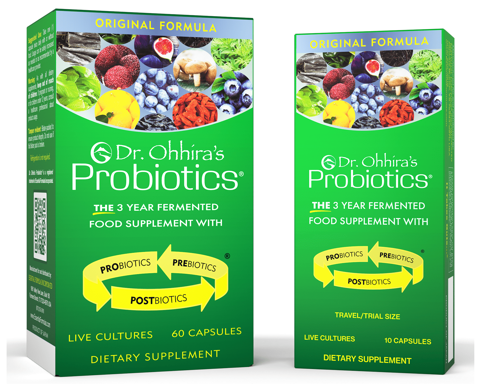 Dr. Ohhira's Probiotics, Original Formula, 60 Caps with Bonus 10 ...