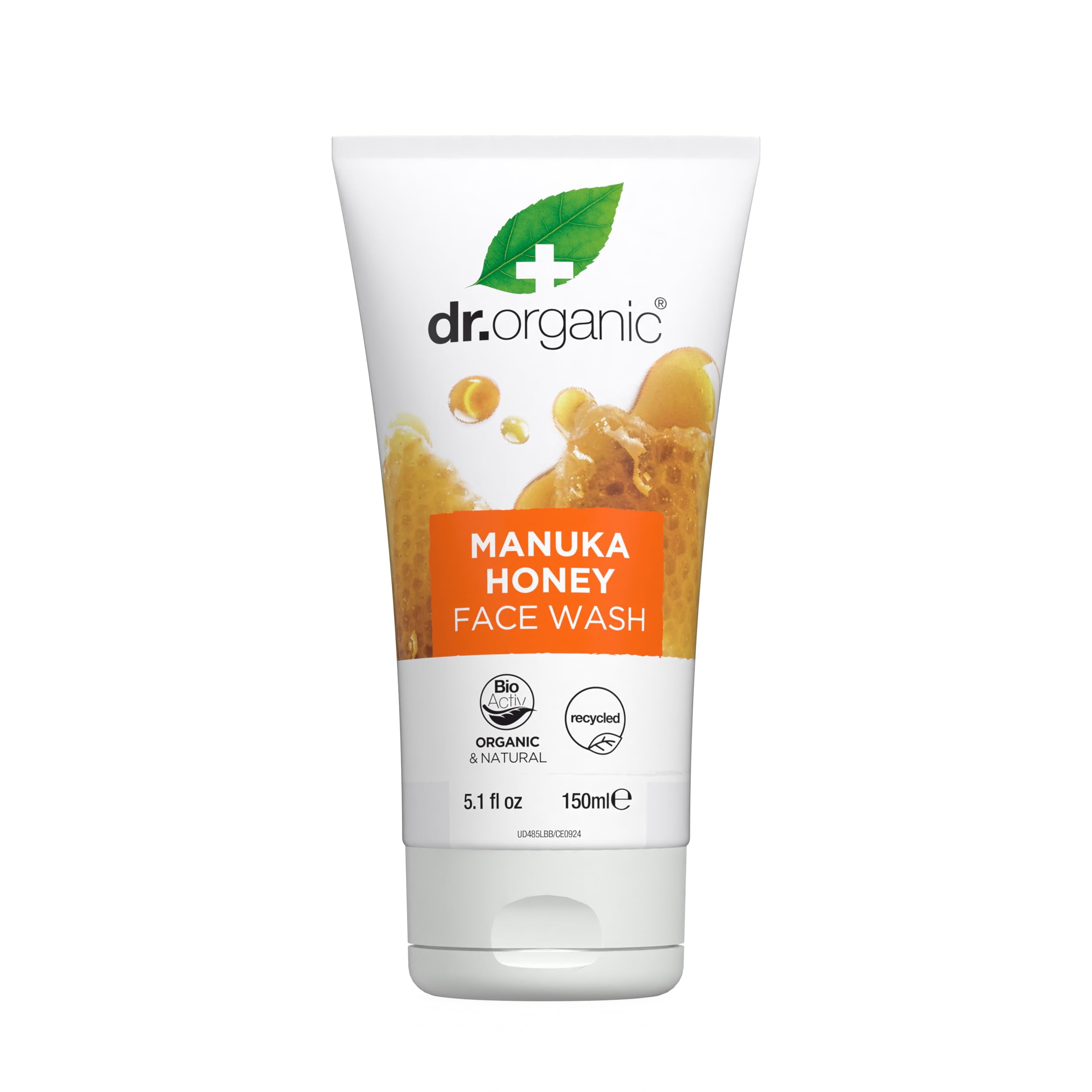 Dr. Organic Manuka Honey IFF17 Face Wash | Gentle, Soothing, Cleansing ...