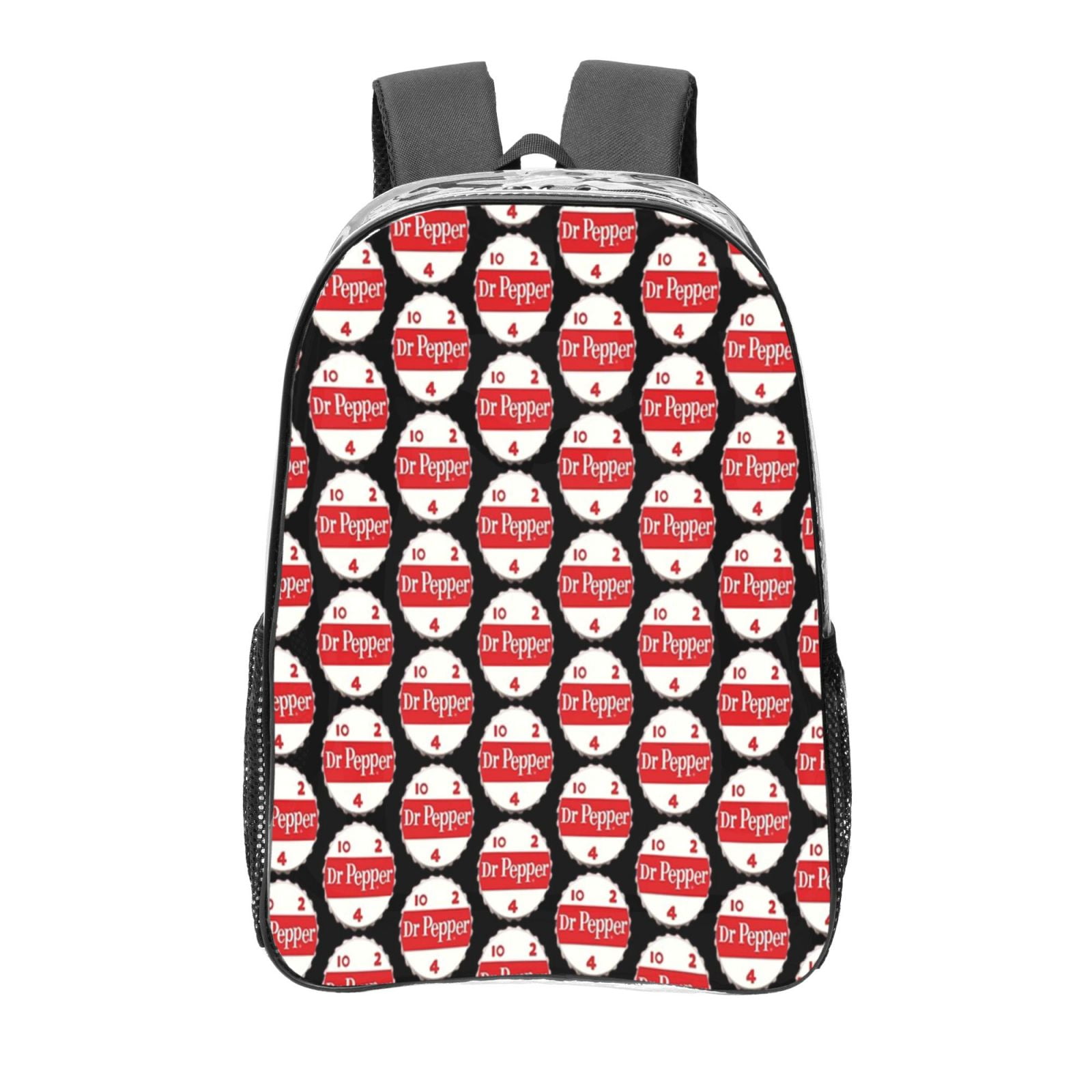 Dr.Pepper 4 Transparent Backpack Fashion Travel Backpack Laptop ...