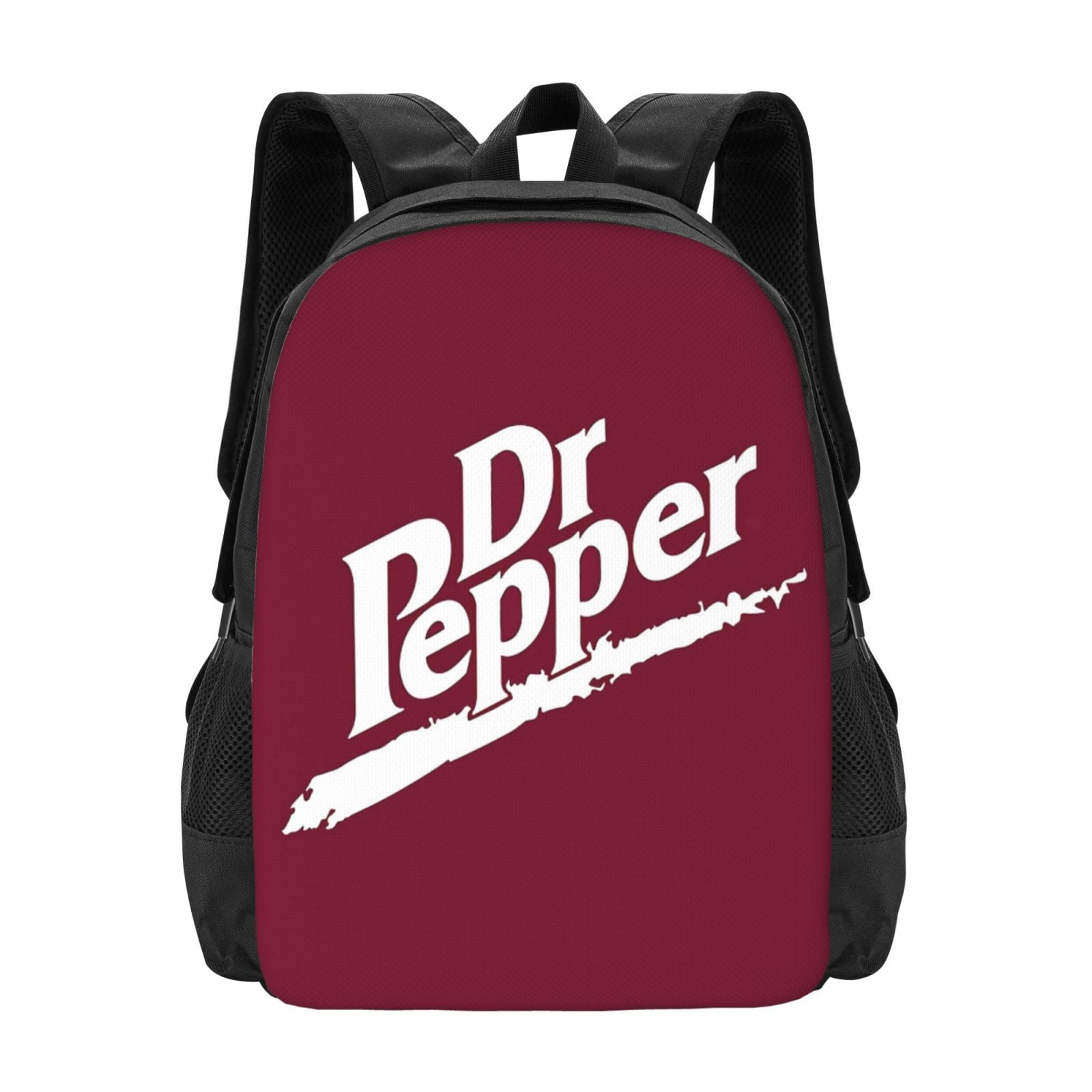 Dr Pepper 90s Maroon Background Backpack Fashion Travel Backpack Laptop ...