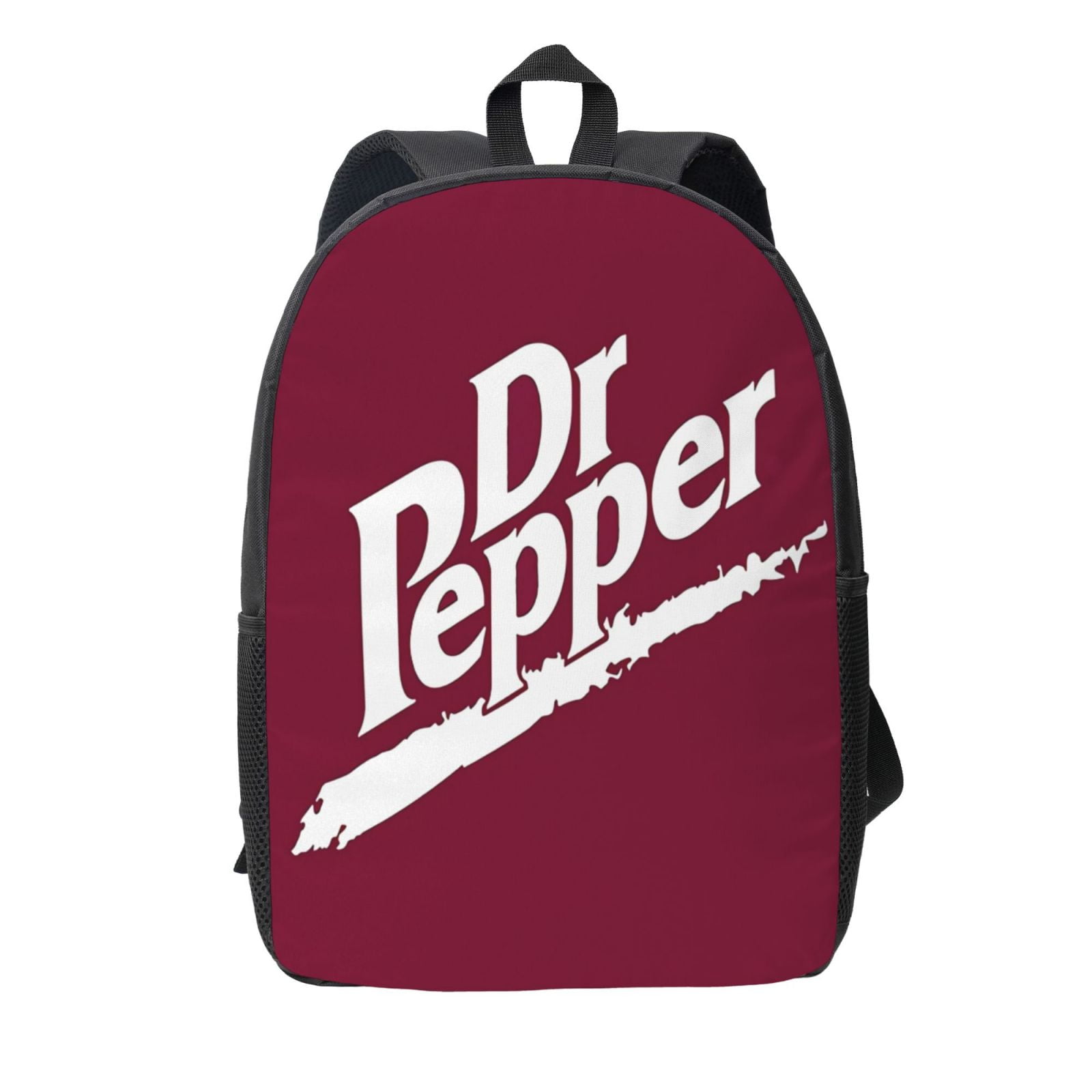 Dr Pepper 90s Maroon Background Backpack Simple Lightweight Backpack ...