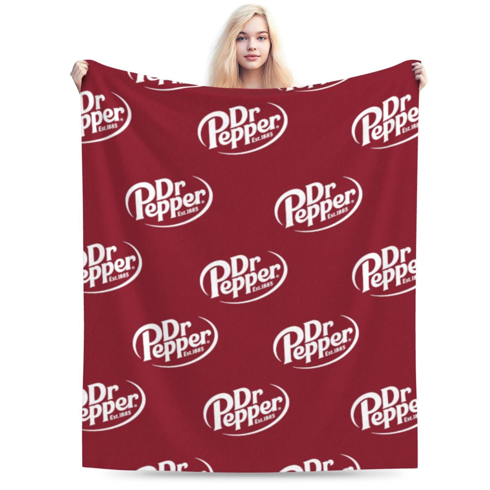 Dr Pepper Blanket, Super Soft Throw Blanket For Bed Sofa Couch, Cozy Flannel Blanket For Bedroom ...