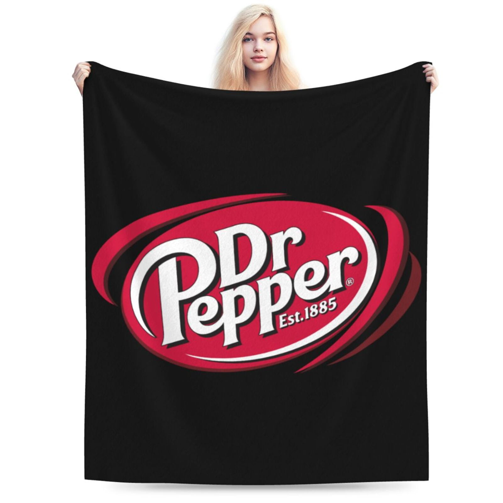 Dr Pepper Blanket, Super Soft Throw Blanket For Bed Sofa Couch, Cozy Flannel Blanket For Bedroom ...