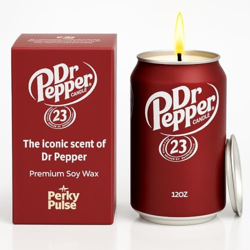 Dr Pepper Candle – The Cute & Funny Soda Candle for Cool Gifts – Dr ...