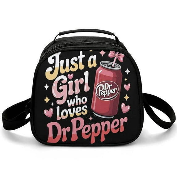 Dr.Pepper Cartoon Lunch Bags Are Suitable For Work Travel And Outdoor ...