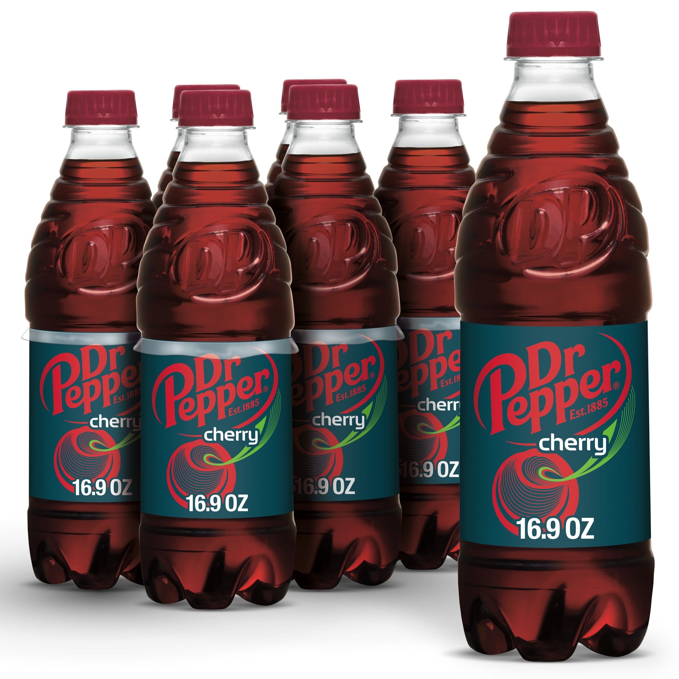 Dr Pepper Cherry Soda Pop, 16.9 fl oz, 6 Pack Bottles - Walmart ...