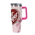 Dr.Pepper Cute cartoon car mug travel mug with handle and straw 40oz ...