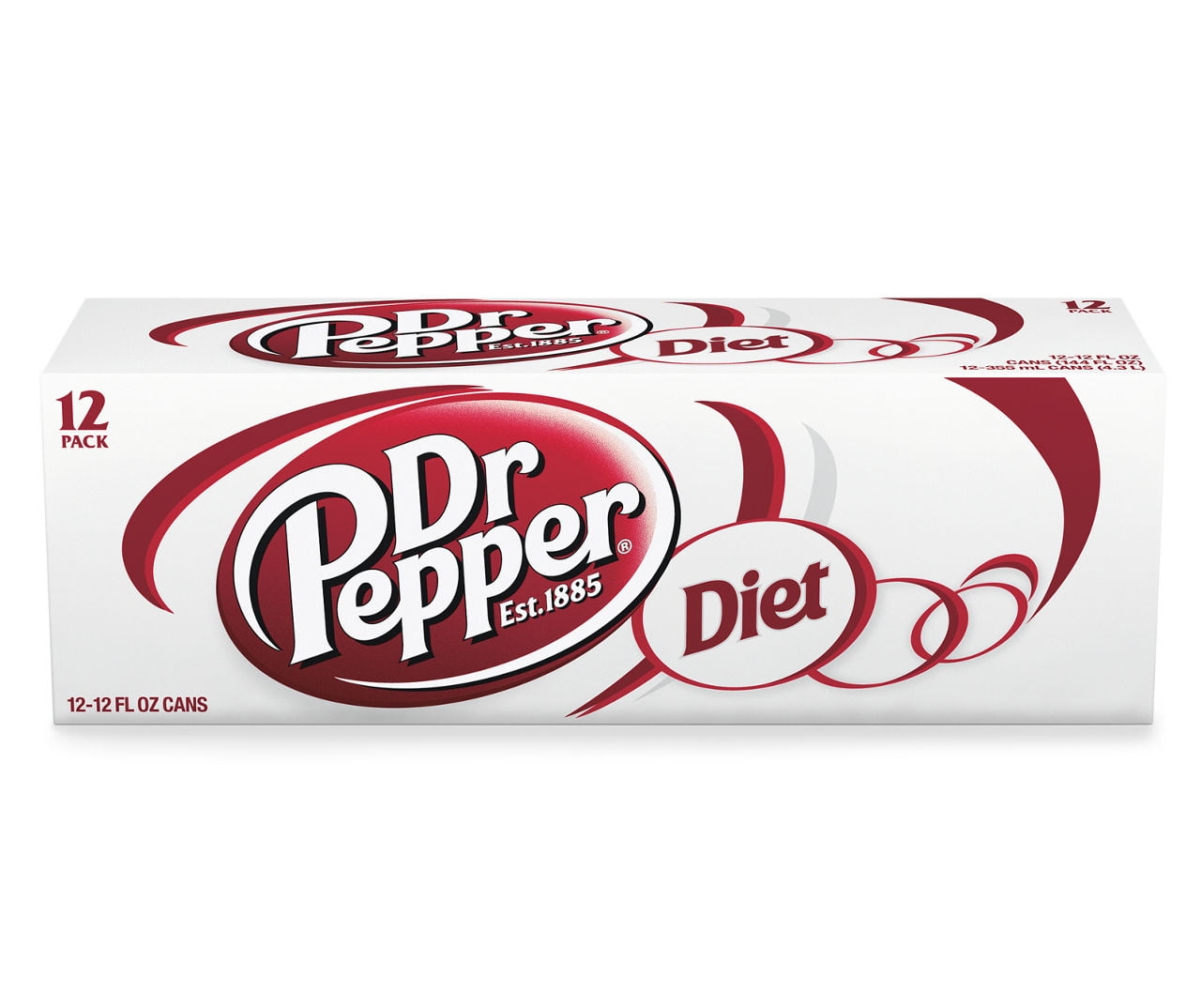 Dr. Pepper Diet Dr Pepper, 12 Fl Oz Cans, 12 Pack - Walmart.com