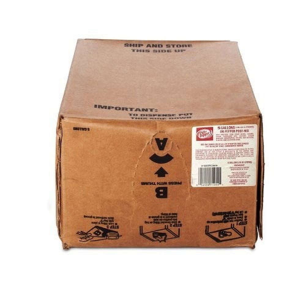Dr Pepper Soda Fountain Syrup Bib, 5 Gallon - Walmart.com