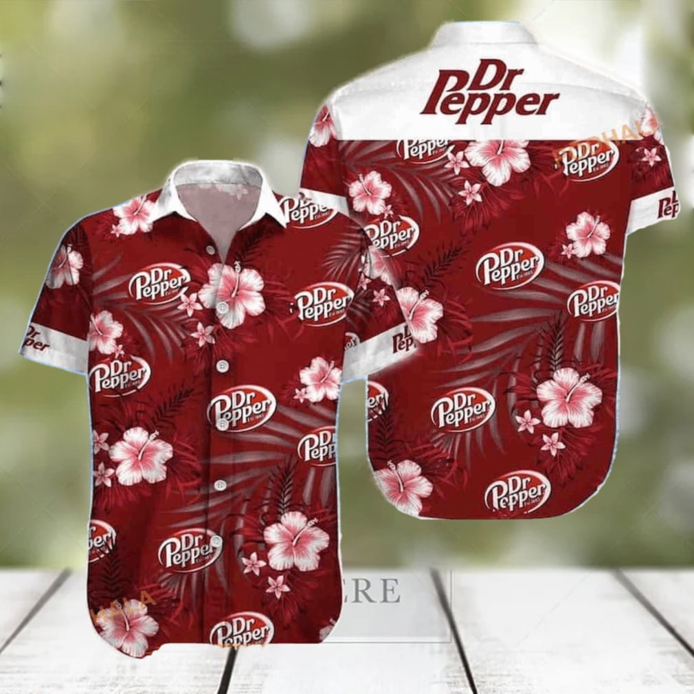 Dr Pepper Funny Hawaiian Shirt - Walmart.com