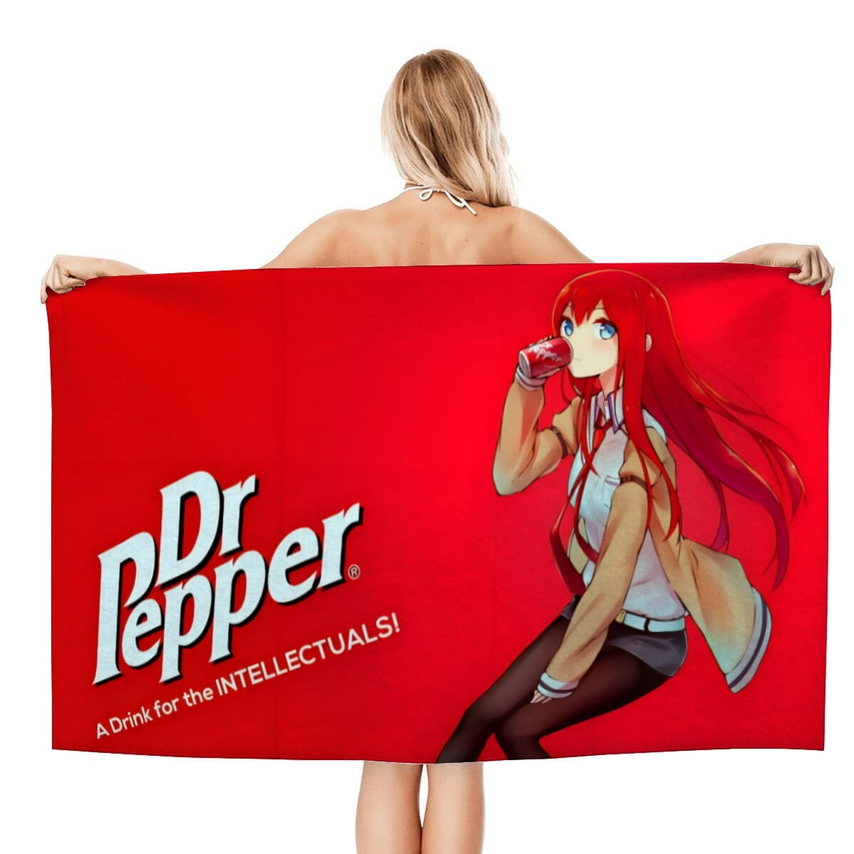 Dr Pepper Gifts Beach Towel for Women Girl Or Boys Birthday Inspired ...