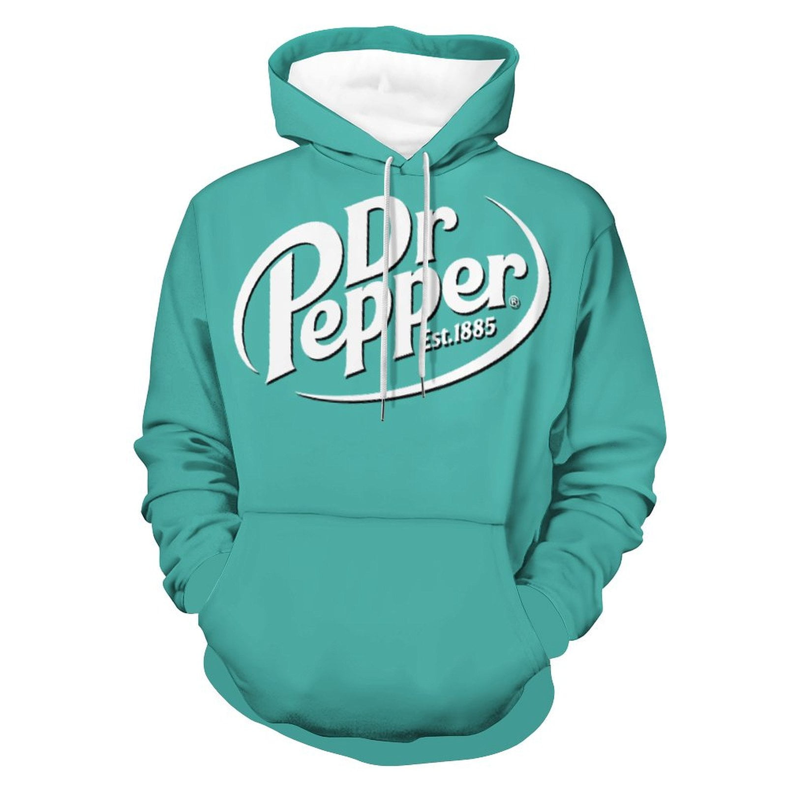 Dr Pepper Hoodie for Women Men, Long Sleeve Pullover Hoodies with ...