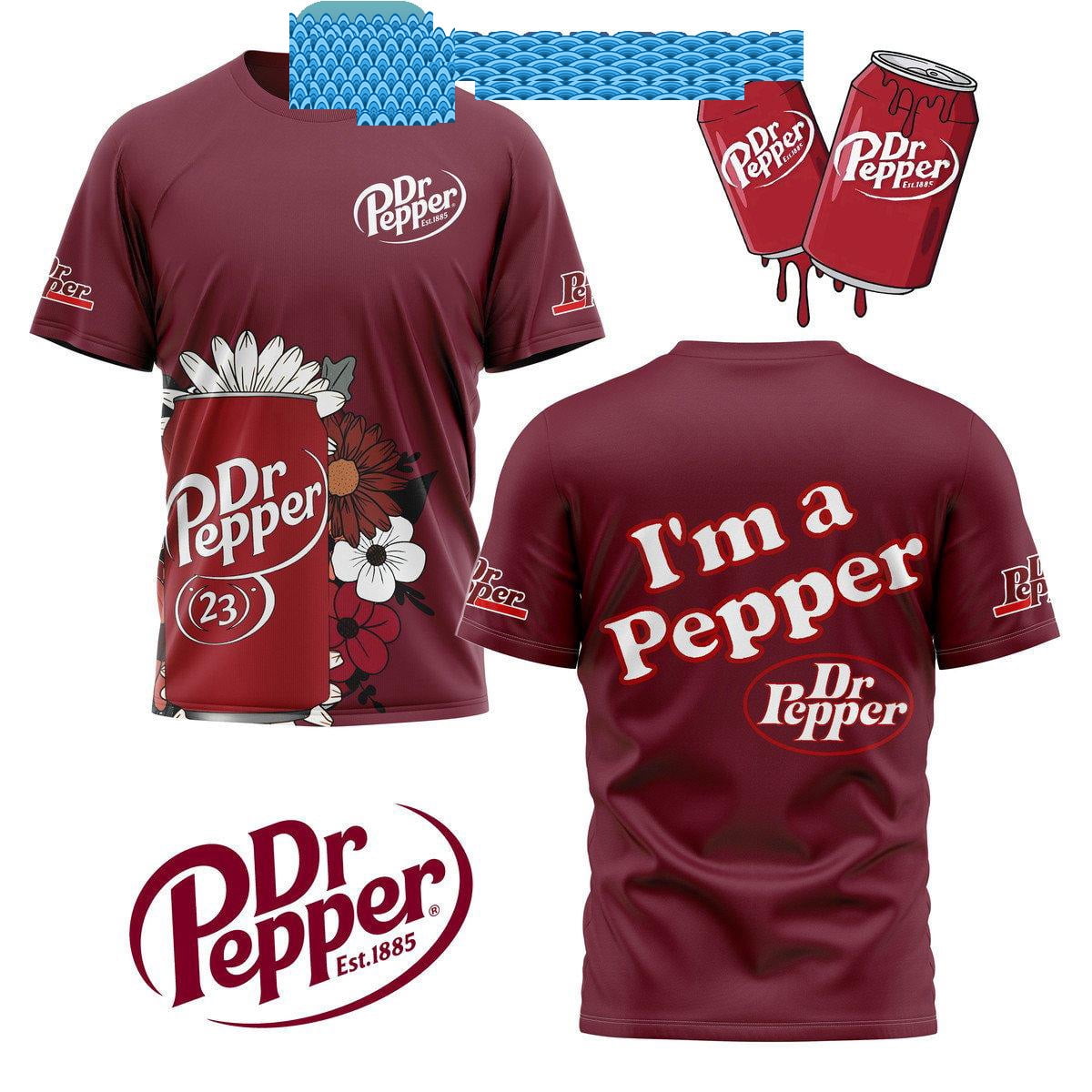Dr. Pepper I Am A Pepper Hoodie T-Shirt - Walmart.com