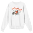 Dr Pepper Let's Play Ball Crew Neck Long Sleeve White Adult Sweatshirt ...