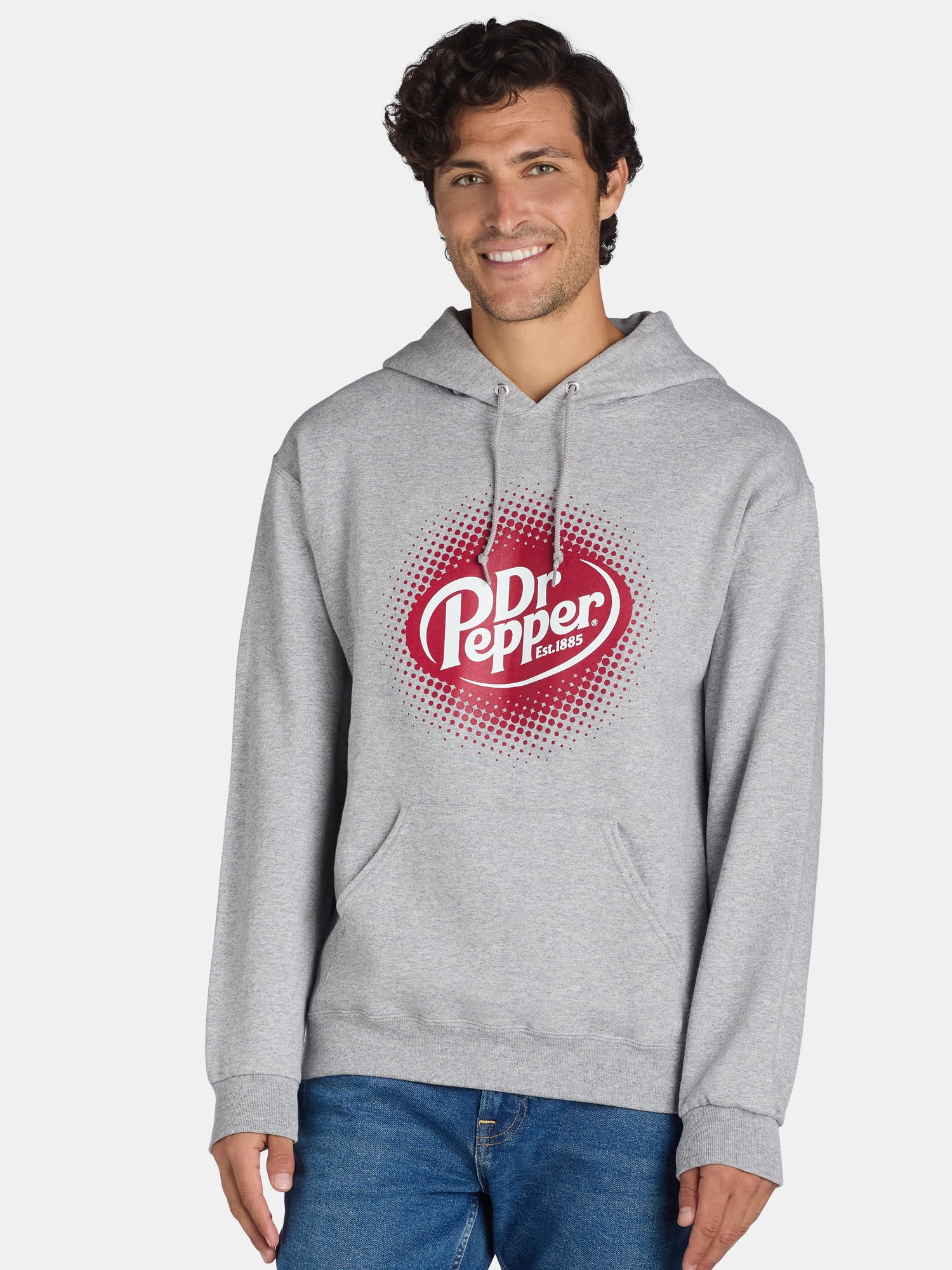 Dr. Pepper Men's & Big Men's Graphic Hoodie Sweatshirt, Sizes XS - 3XL ...
