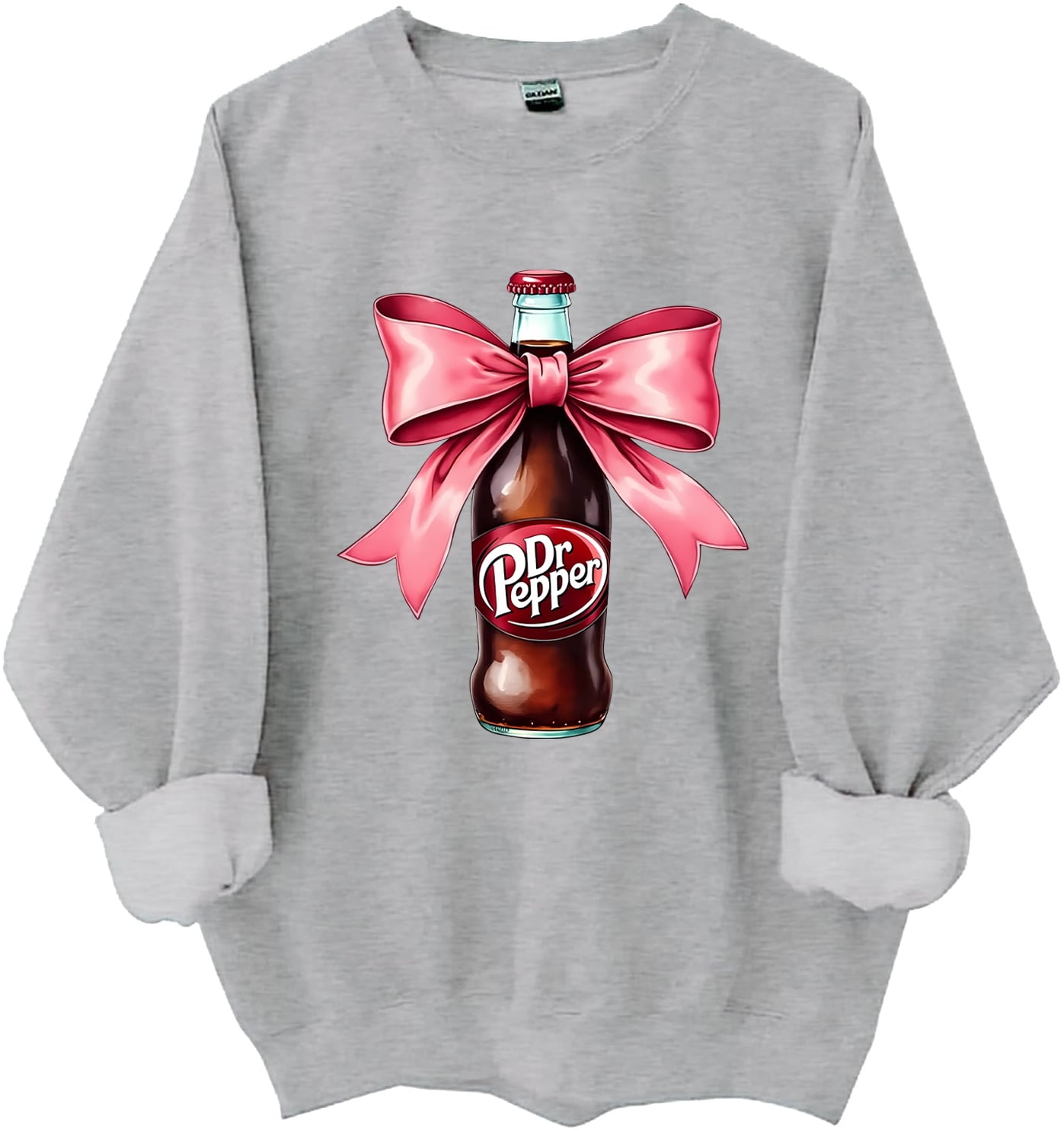Dr Pepper Pink Bow Coquette Sweatshirt, Dr Pepper Lover Gift, Soda ...