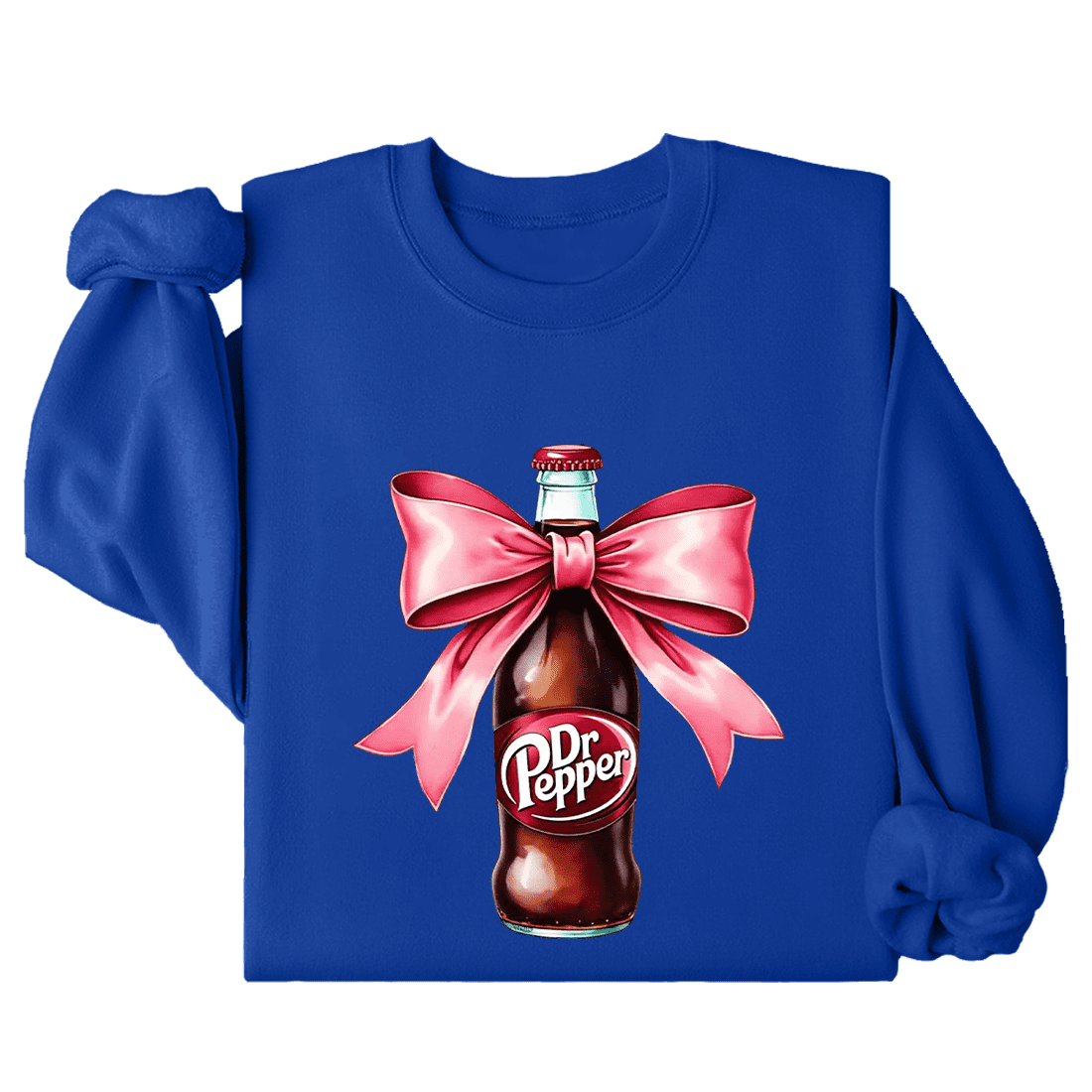 Dr Pepper Pink Bow Coquette Sweatshirt, Dr Pepper Sweatshirt, Cute Pink ...
